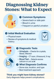 How Are Kidney Stones Diagnosed? Steps, Tests & What to Expect - kidneycop